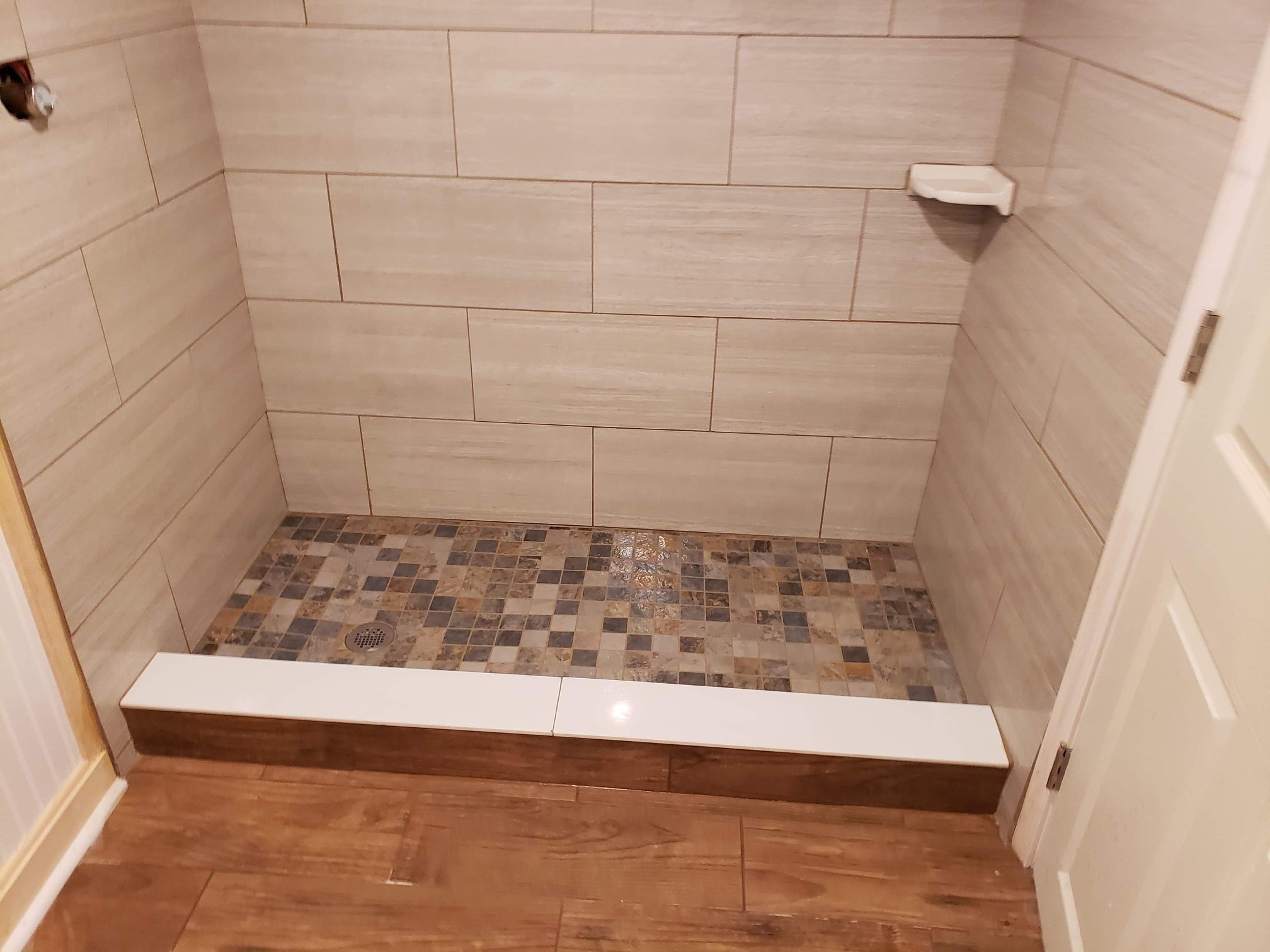 Gallery - Before & After Photos - Custom Tile, Masonry & Cement